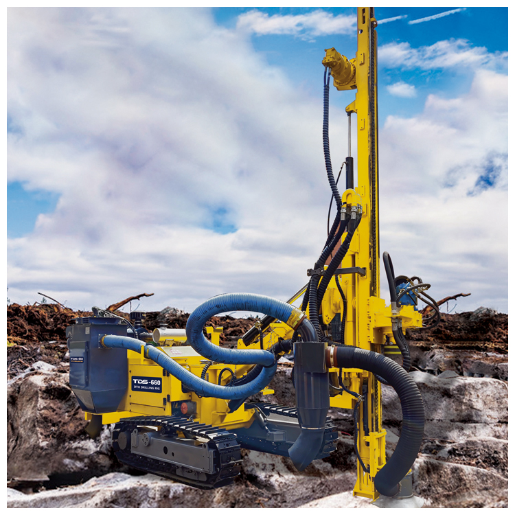 TDS-660 Semi-Hydraulic DTH Drilling Rig - TDS-Drilling Rig Expert