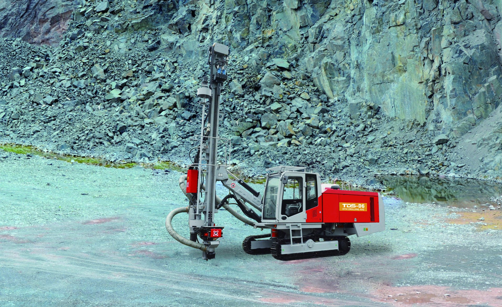 TDS D6 Full Hydraulic DTH Drilling Rig - TDS-Drilling Rig Expert